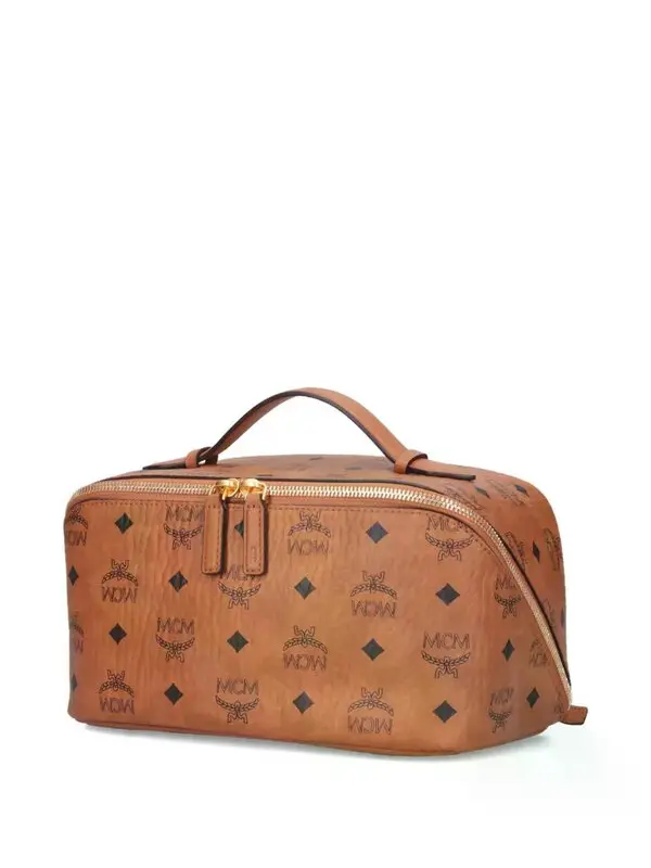 Mcm Monogrammed Rectangular Tote