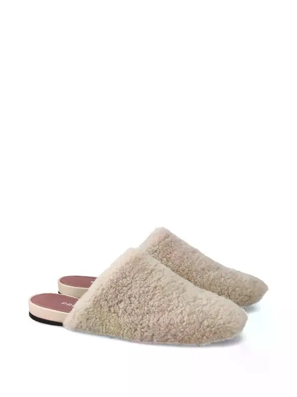Premiata Shearling Slippers