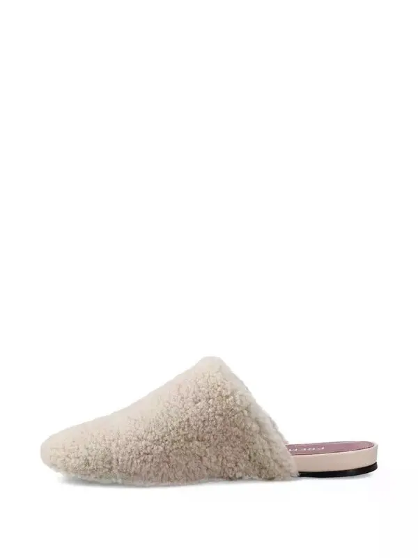 Premiata Shearling Slippers