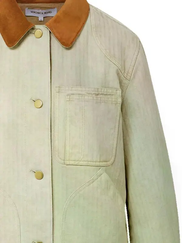 Veronica Beard Corduroy-collar Jacket - Neutrals