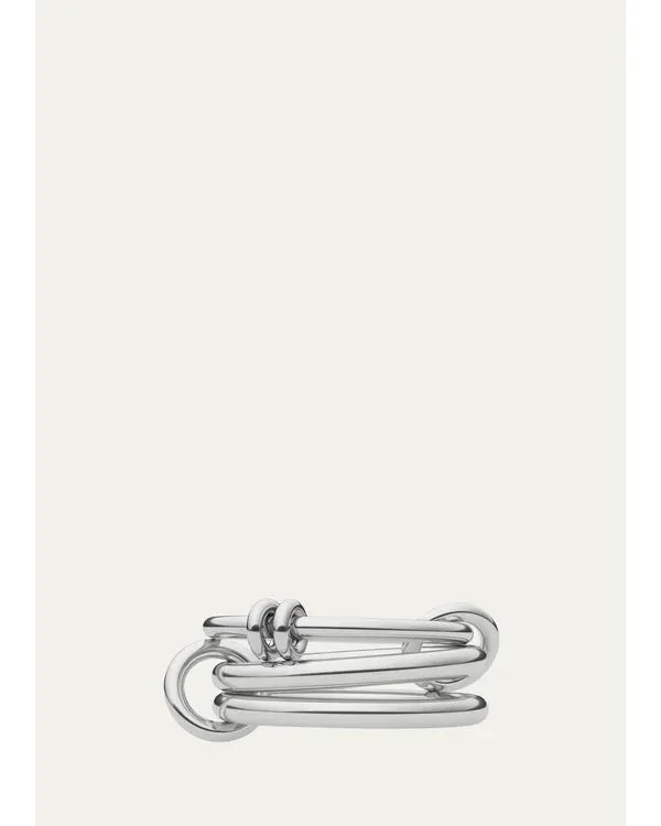 SPINELLI KILCOLLIN Three-link Ring - Silver