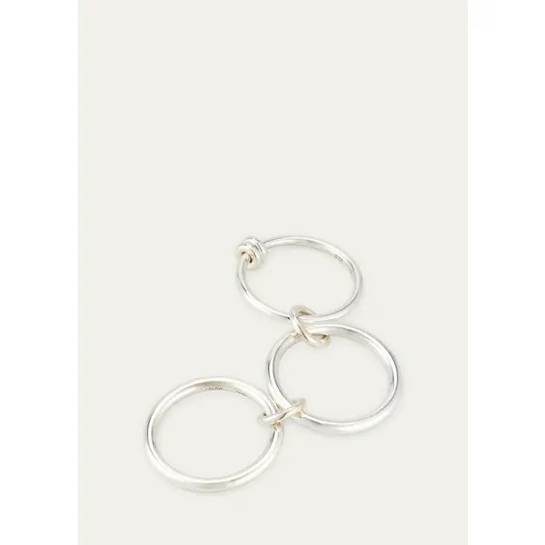 SPINELLI KILCOLLIN Three-link Ring - Silver
