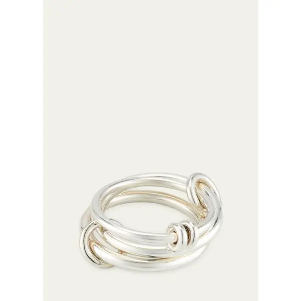 SPINELLI KILCOLLIN Three-link Ring - Silver