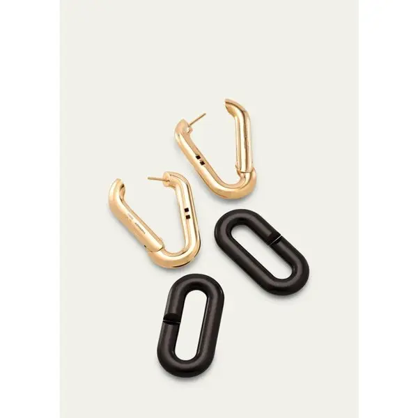 Vhernier Mon Jeu Maxi Link Earrings