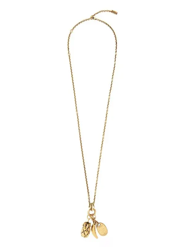 Chloé Fruits Pendant Necklace - Gold