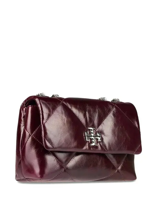 Tory Burch Quilted Leather Shoulder Bag - Red