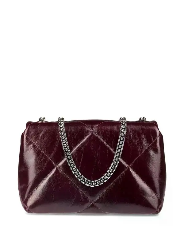 Tory Burch Quilted Leather Shoulder Bag - Red