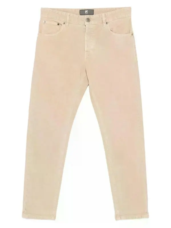 PT TORINO Five-pocket Corduroy Trousers - Neutrals