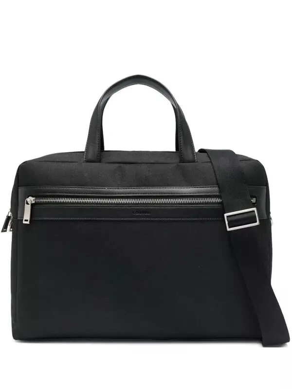 Calvin Klein Zip-fastening Laptop Bag - Black