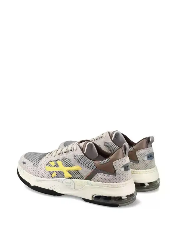 Premiata Drake Mesh-panel Sneakers - Grey