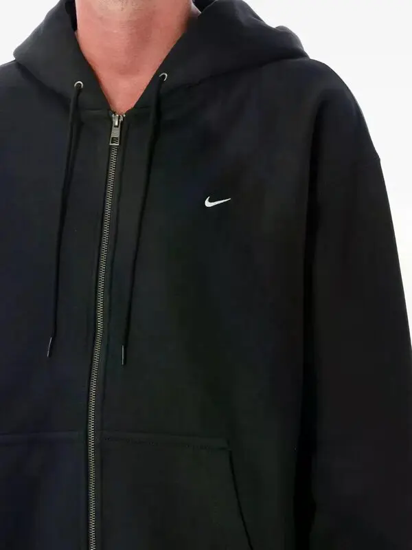 Nike Embroidered-logo Hoodie - Black