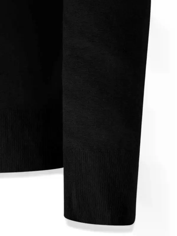 Canali High-neck Sweater - Black
