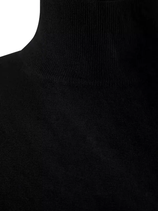 Canali High-neck Sweater - Black