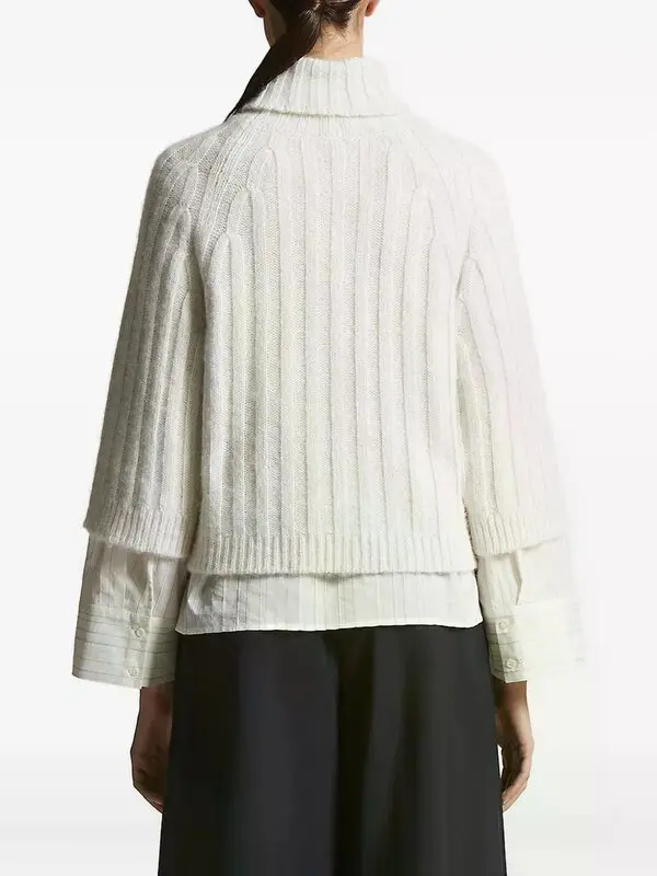 Peserico Ribbed Turtleneck Sweater