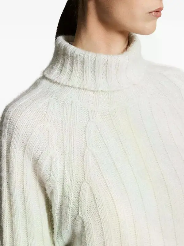 Peserico Ribbed Turtleneck Sweater