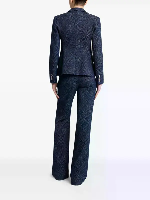 Etro Jacquard Paisley Blazer