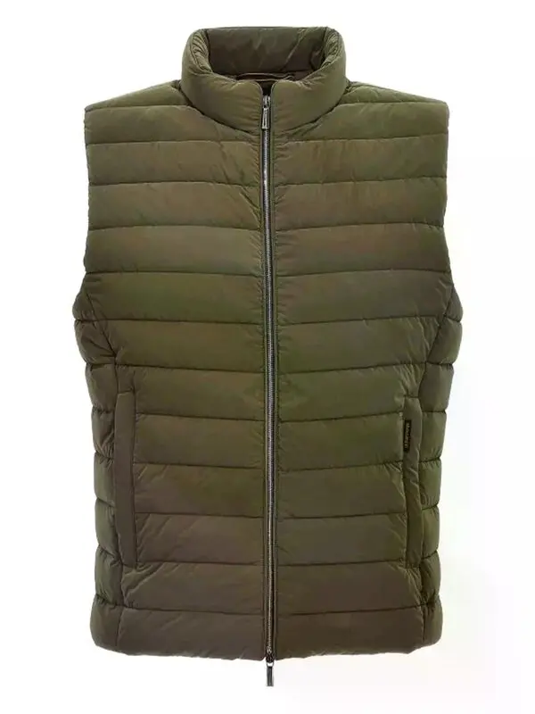MOORER Quilted Zip-front Gilet