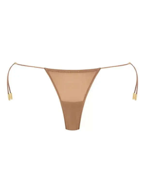 MAISON CLOSE Mini Thong - Brown