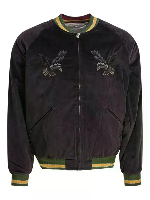 Kapital Eagle-embroidered Bomber Jacket