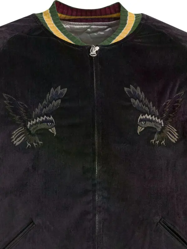 Kapital Eagle-embroidered Bomber Jacket