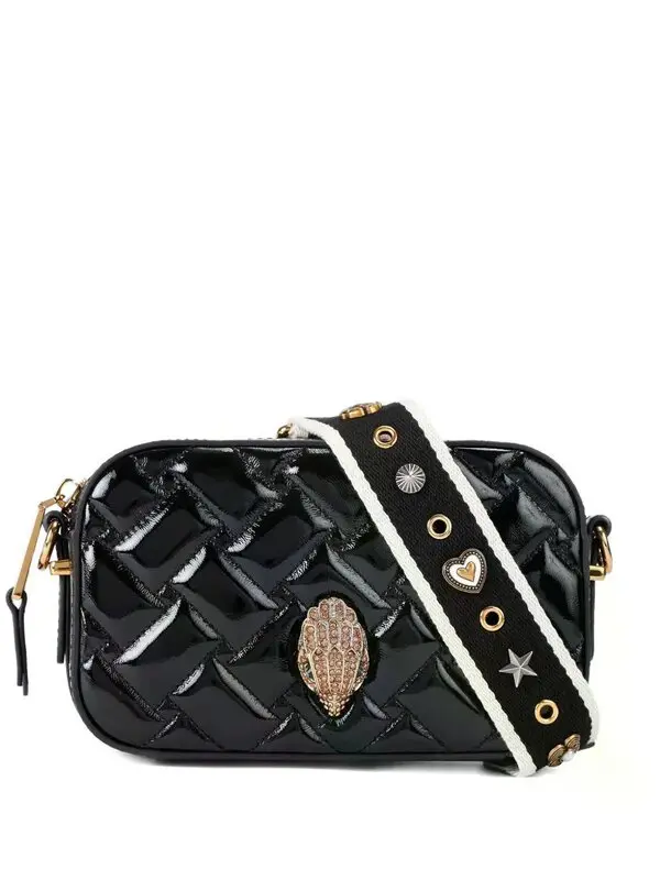 Kurt Geiger Kensington Leather Cross Body Bag - Black