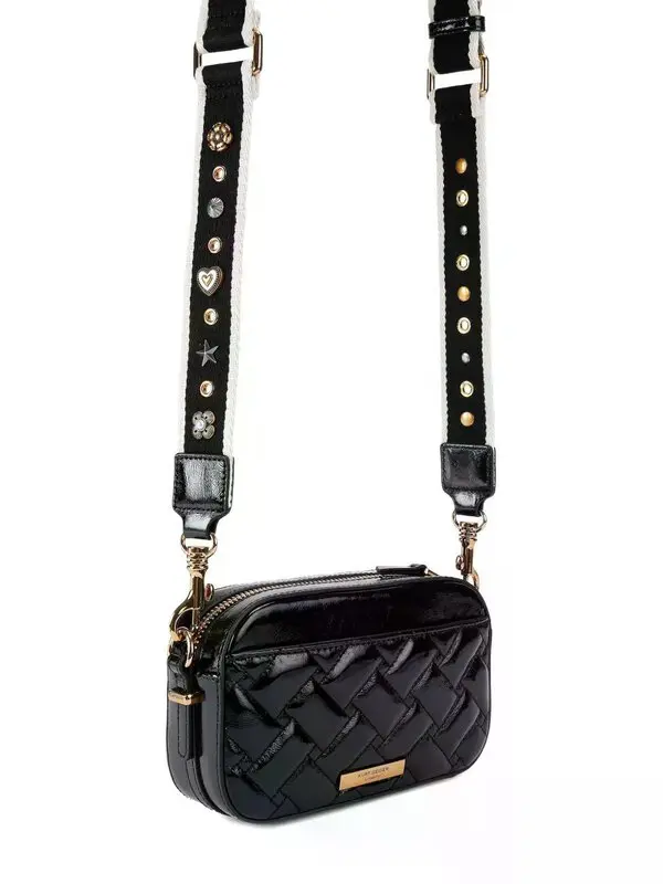 Kurt Geiger Kensington Leather Cross Body Bag - Black