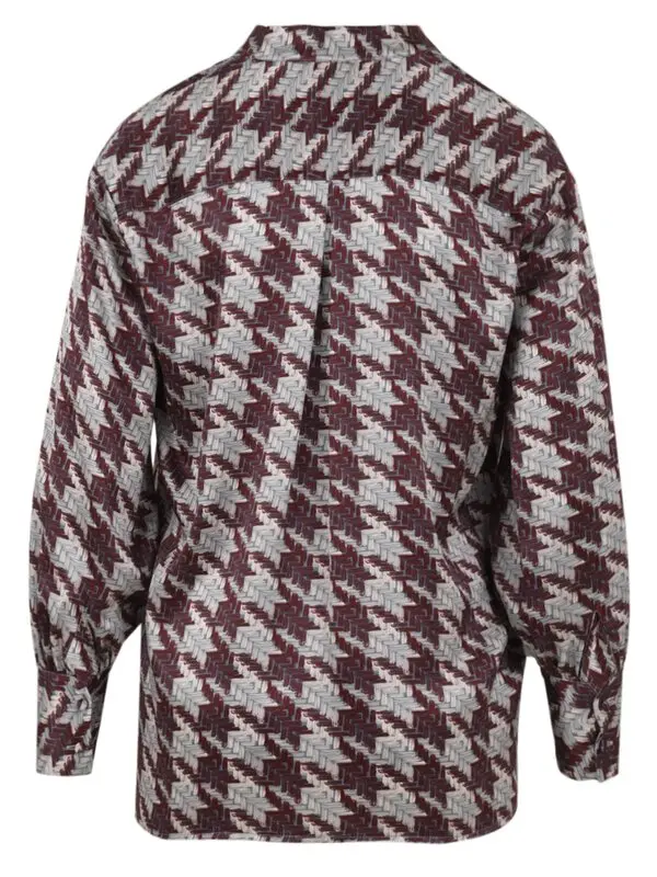 L' AUTRE CHOSE Houndstooth Shirt