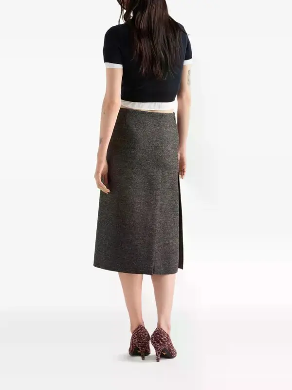 Prada Short-sleeve Crew-neck Sweater