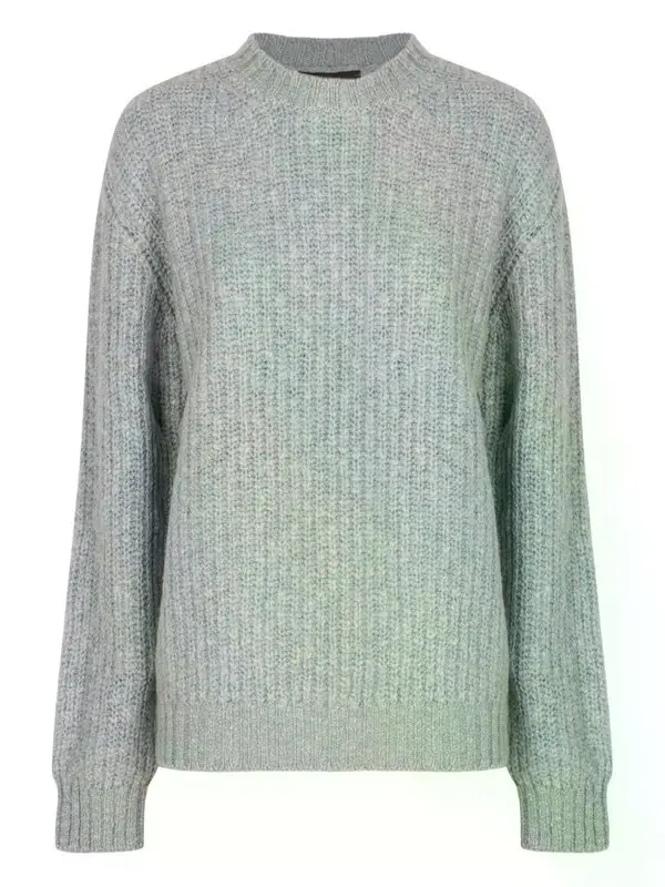 SLOWEAR Ribbed Virgin Wool Sweater