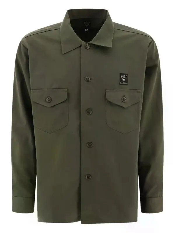 SOUTH2 WEST8 Patch-pocket Button-up Shirt