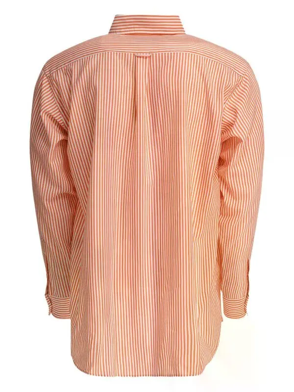 BEAMS Striped Button-down Shirt