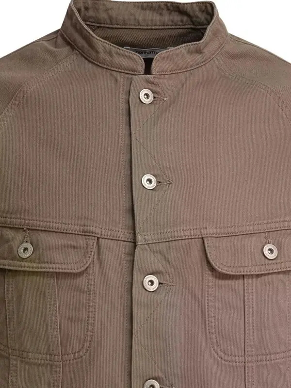 NONNATIVE Buttoned Mandarin-collar Jacket - Neutrals