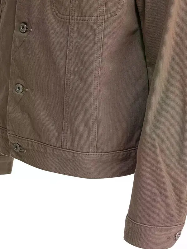 NONNATIVE Buttoned Mandarin-collar Jacket - Neutrals