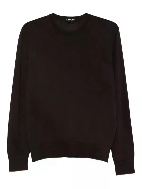 TOM FORD Crew-neck Cashmere-blend Sweater