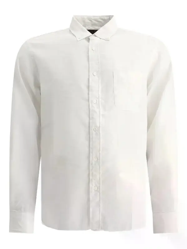 BEAMS Button-down Pocket Shirt - White