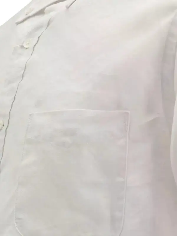 BEAMS Button-down Pocket Shirt - White