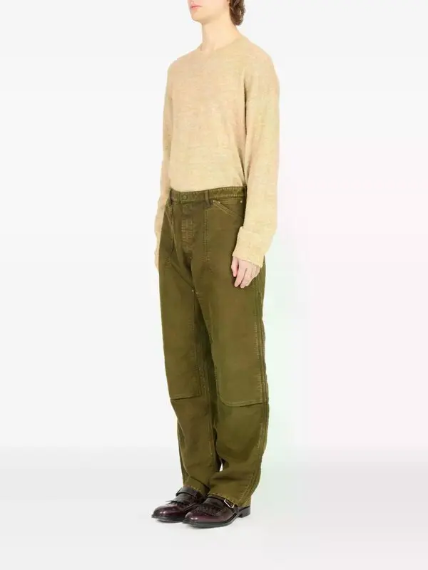 MAISON MARGIELA Patch Cotton Trousers
