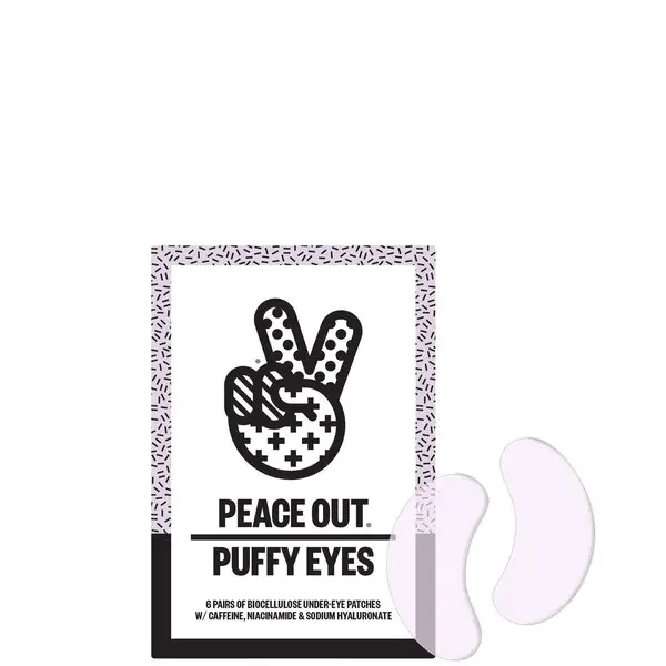PEACE OUT Puffy Under-eye Patches - One-color