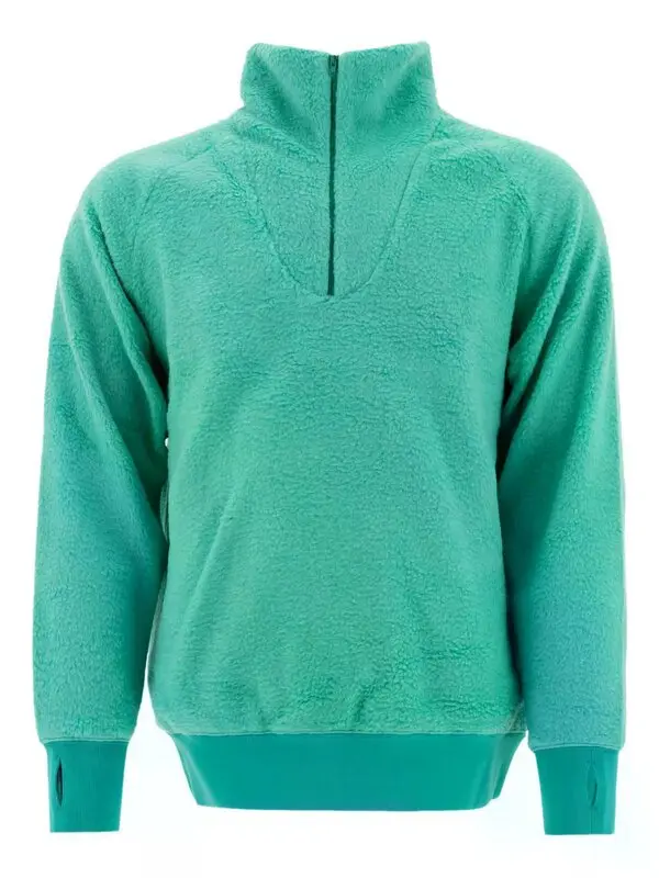 BEAMS High-neck Fleece Sweater