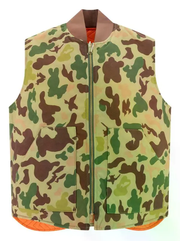 BEAMS Camouflage Pocket Vest