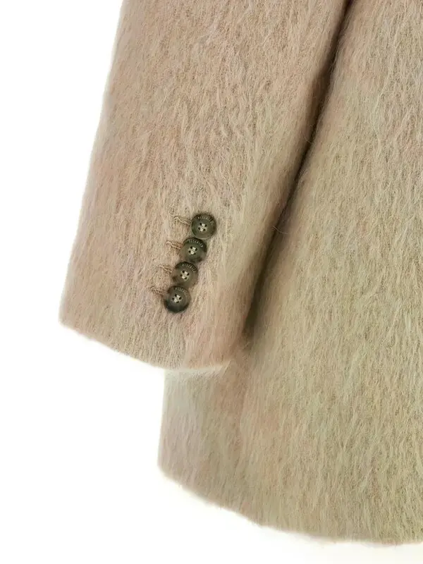 Peserico Single-breasted Flap-pocket Blazer - Neutrals