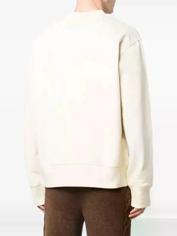 Missoni Logo Cotton Sweatshirt - Neutrals