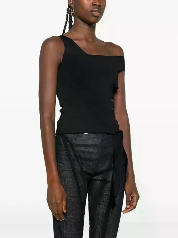 MUGLER Asymmetrical Tank-top
