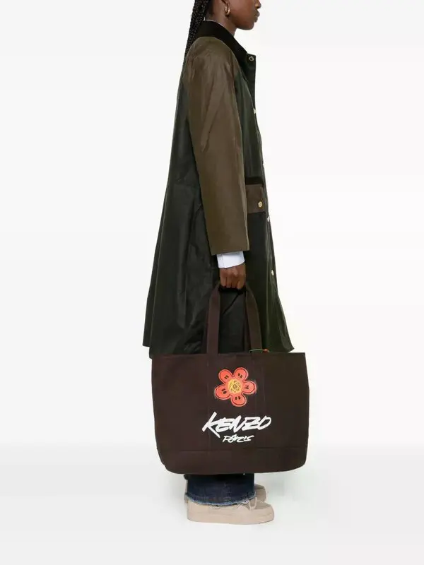 Kenzo X Futura 2000 Utility Boke Flower-print Tote Bag - Brown