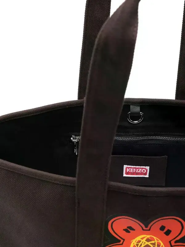 Kenzo X Futura 2000 Utility Boke Flower-print Tote Bag - Brown