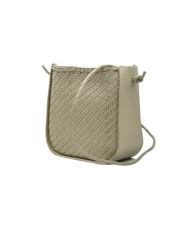 Dragon Diffusion Woven Bag - Pearl