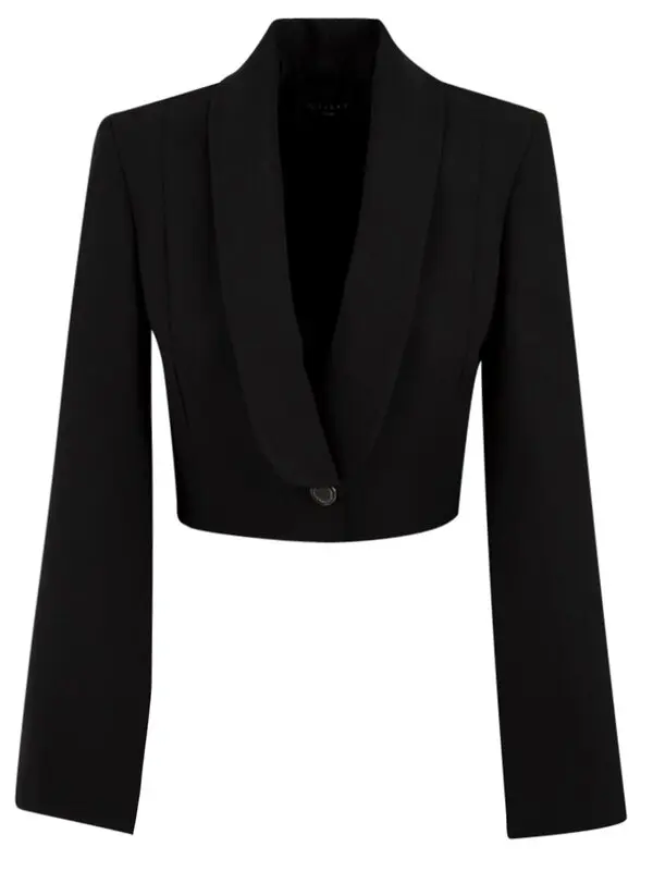 GAELLE Tailored Cropped Blazer