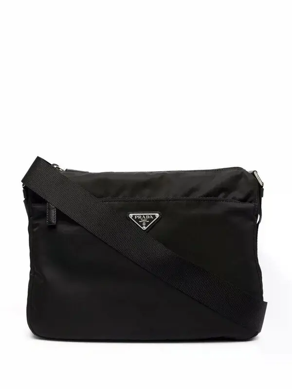 Prada Triangle Logo Shoulder Bag