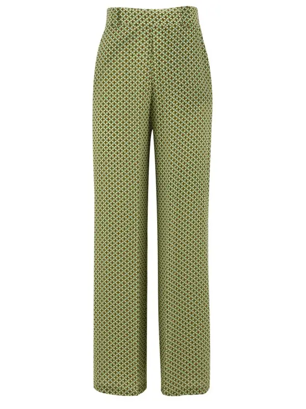 ATTIC AND BARN Printed Trousers