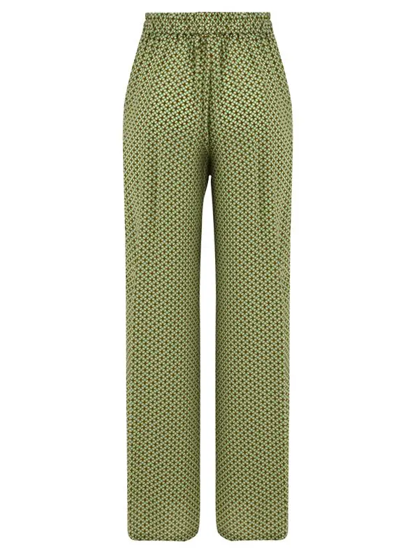 ATTIC AND BARN Printed Trousers